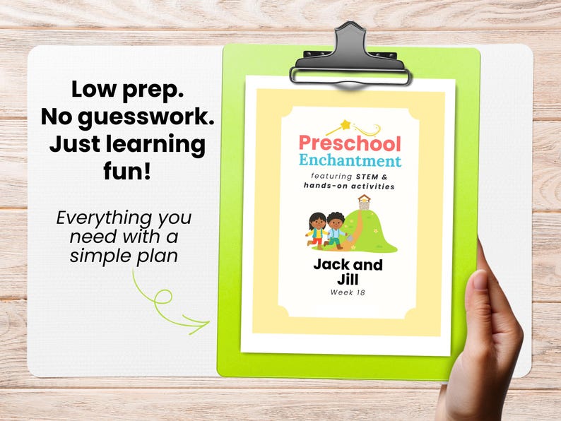 Preschool Curriculum | Jack and Jill | Nursery Rhyme Study With STEM ...