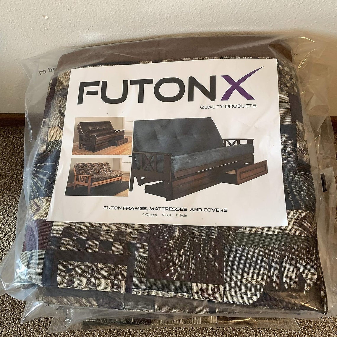 Full Size 'futon Cover Only" Wildlife Cabin Tapestry Collection Fits 6 ...