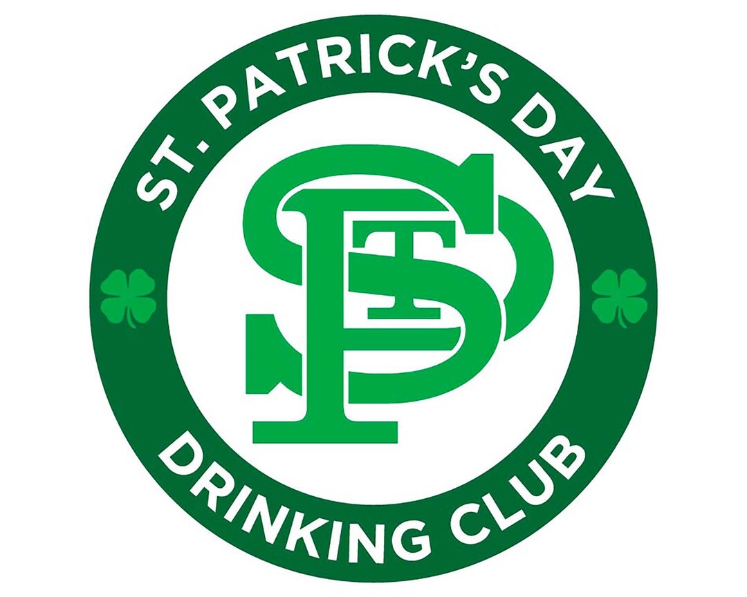 St. Patrick's Day Drinking Club - Etsy