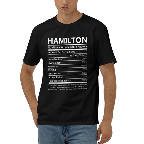 Hamilton Shirt Men - Etsy