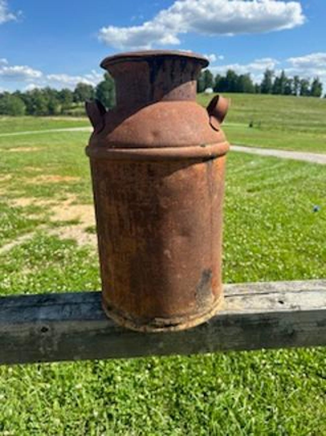 Vintage Milkcan Old Milk Can Milk Cow Farmhouse Decor Antique Milk ...
