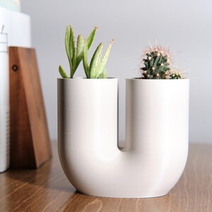 Minimalist U Shaped Planter - Etsy