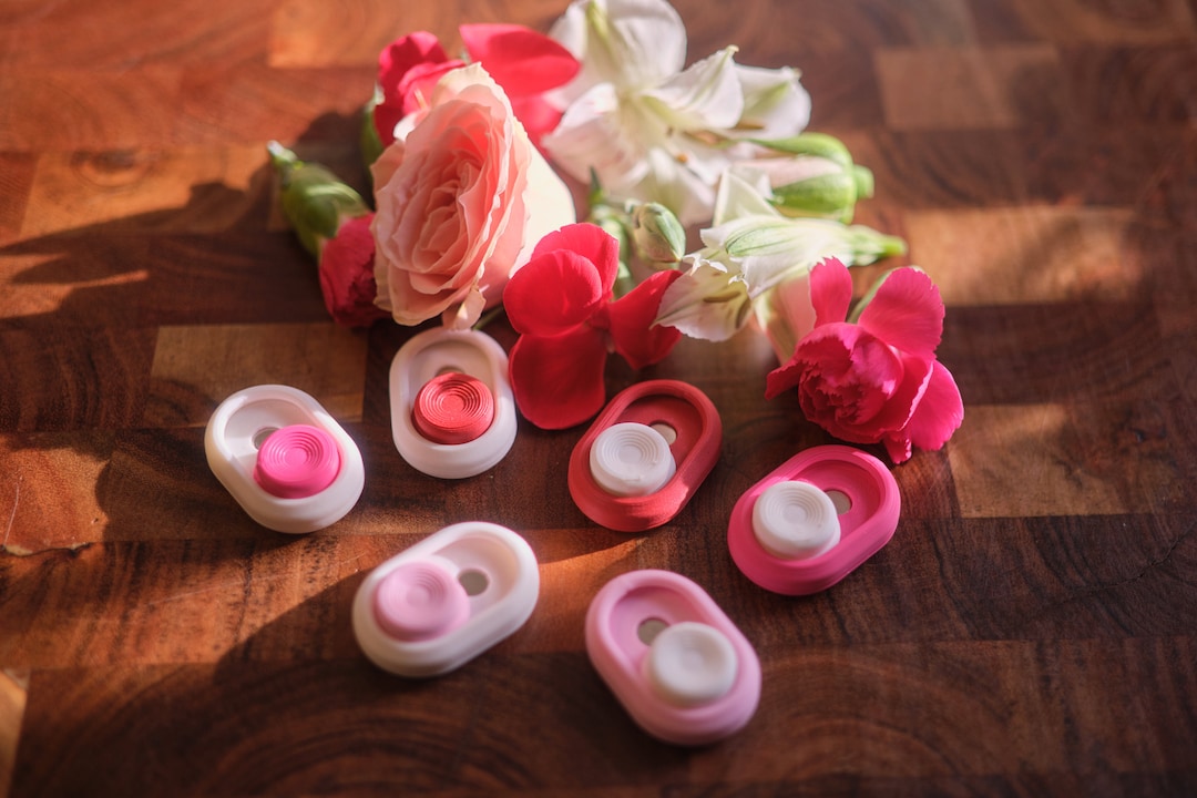 3D Printed Magnetic Haptic Slider Fidget Toy: Valentine's Day Set - Etsy