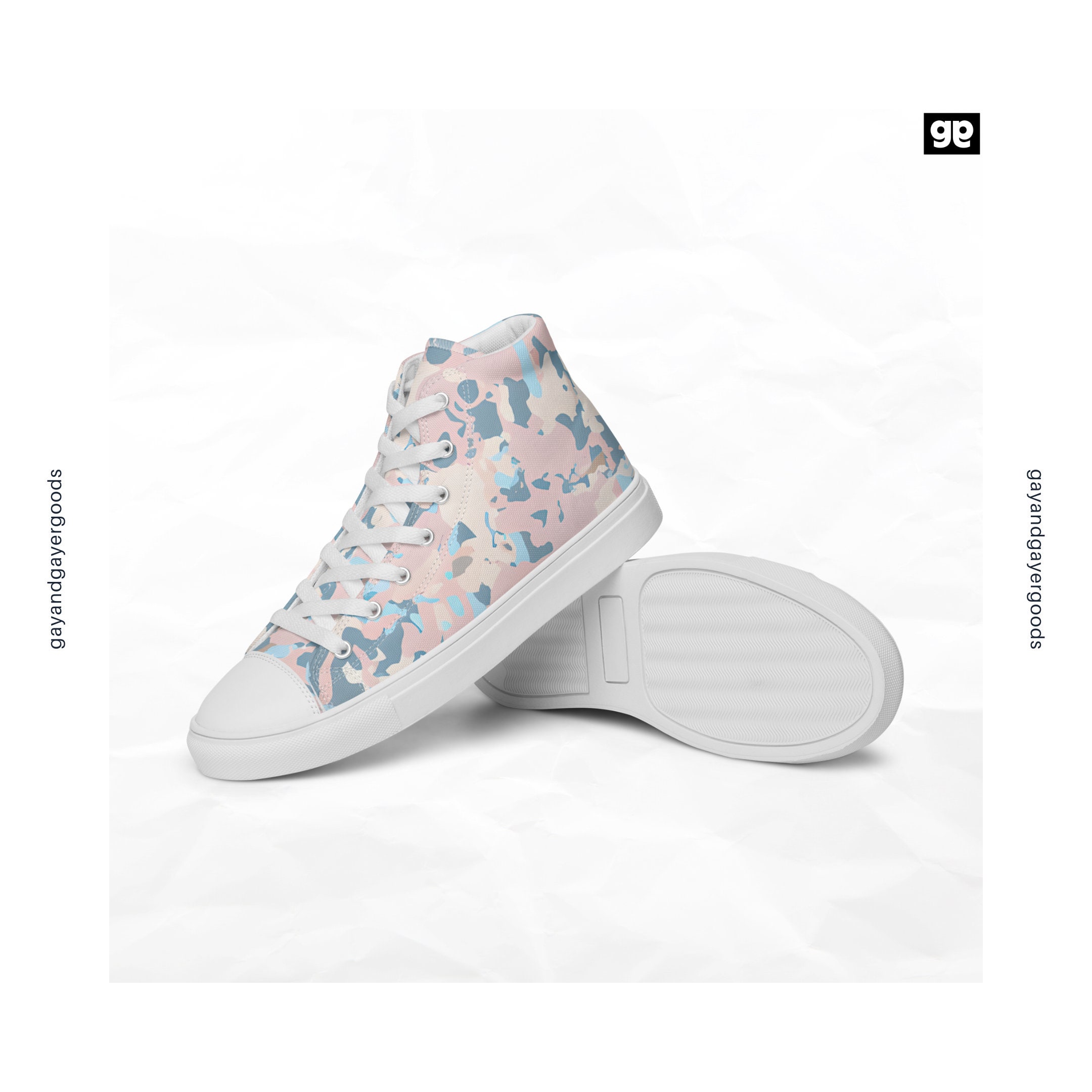 TRANS Shoes, Transgender Pride Sneakers Queer, Gender, LGBT Clothing ...