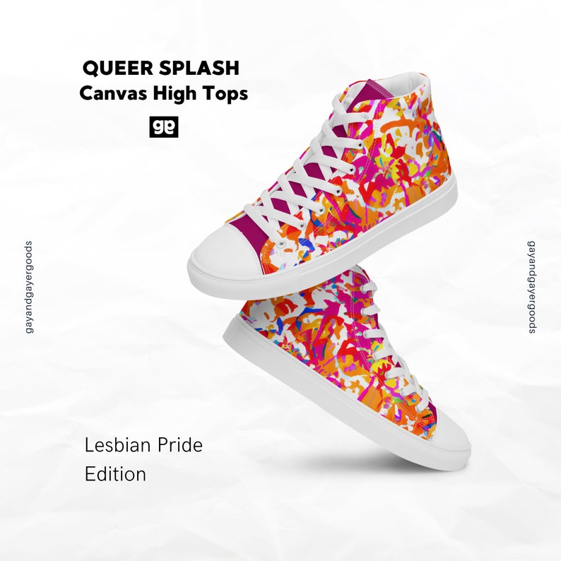 LESBIAN Shoes Lez Pride Sneakers Queer LGBT Clothing Gift - Etsy