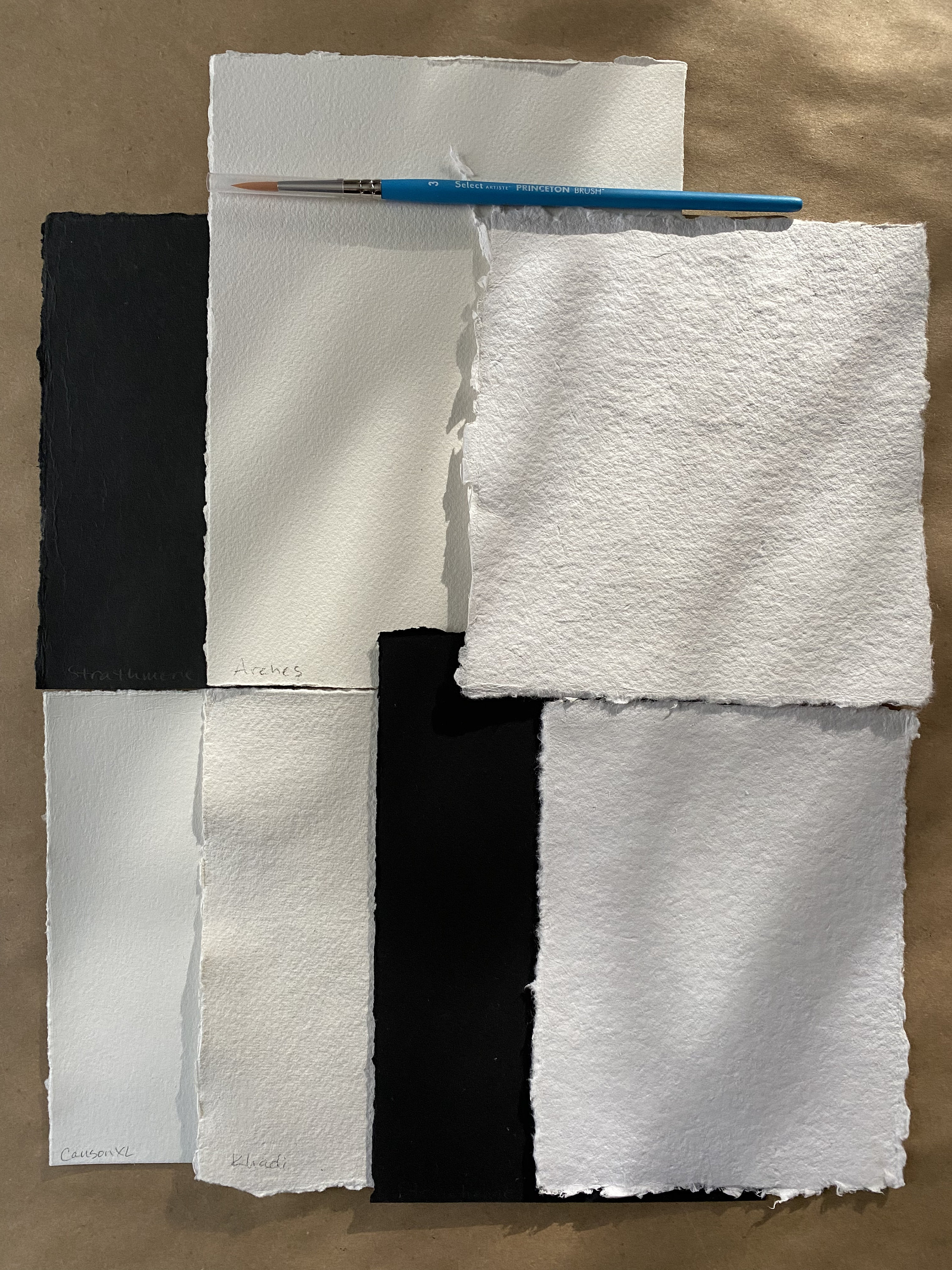 Watercolor Paper Sampler Starter Kit- Including Arches, Stonehenge ...