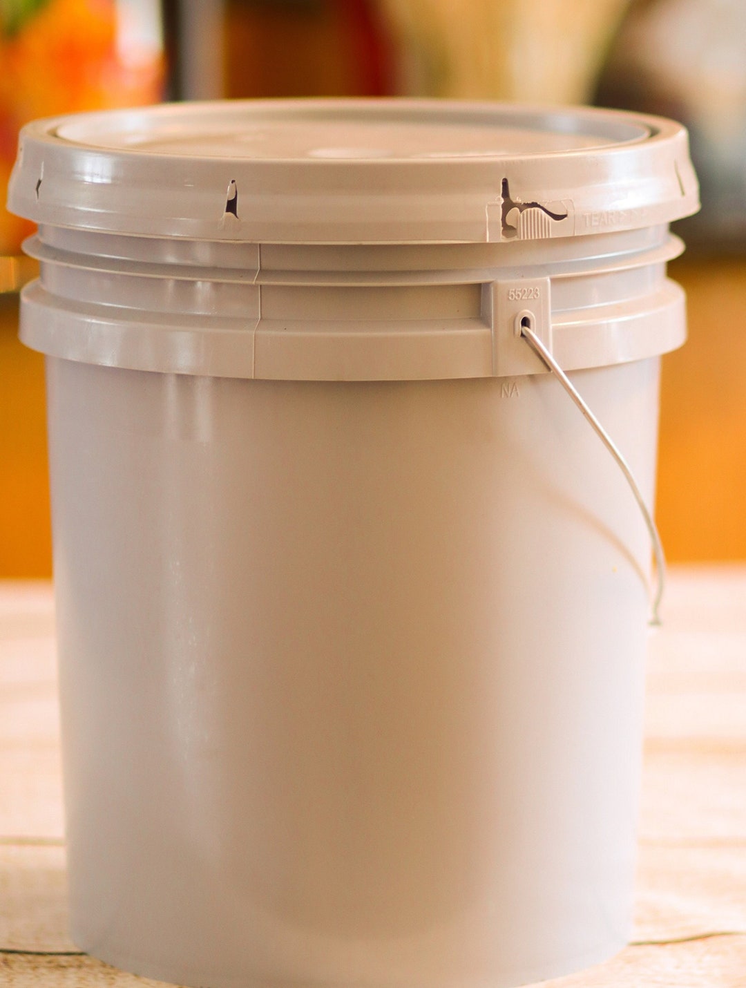 60 Lb (5 Gallon) Raw Honey Bucket Minnesota Wildflower Unfiltered ...