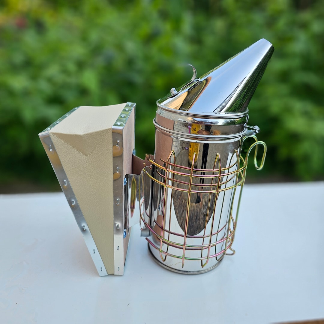 Bee Hive Smoker Stainless Steel Beekeeping Smoker Tool, New - Etsy