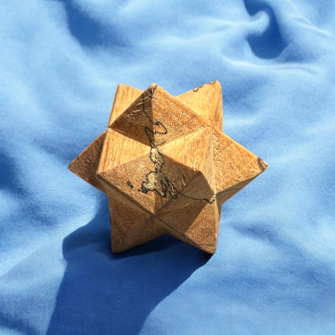 Escher's Solid Carved From Spalted Wood - Etsy