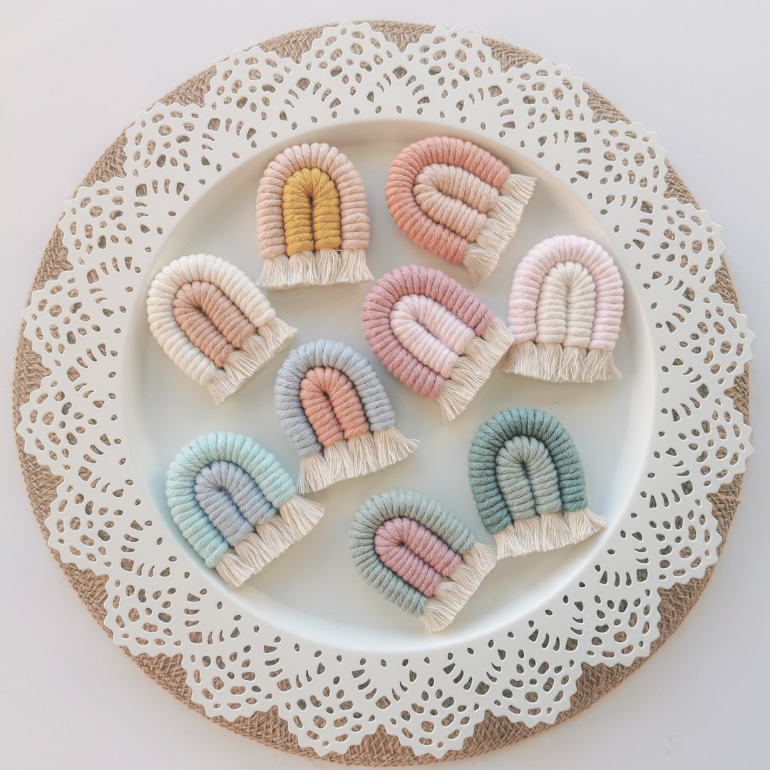 Rainbow Magnet/rainbow Fridge Magnet/mini Rainbow Magnet/macrame Magnet ...