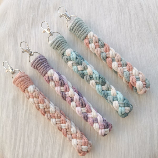 Braided Keychain - Etsy