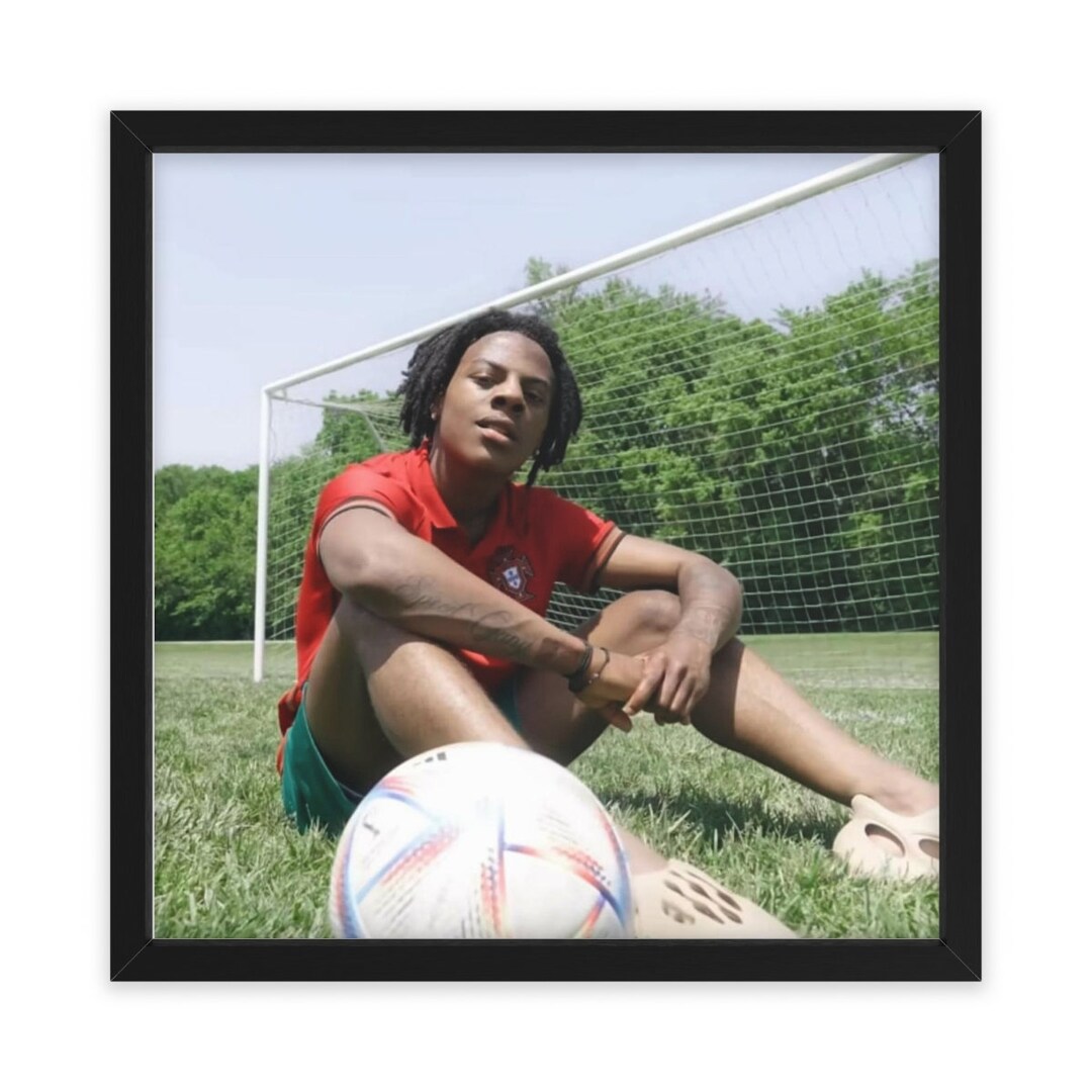 Ishowspeed Football Framed Poster - Etsy Australia
