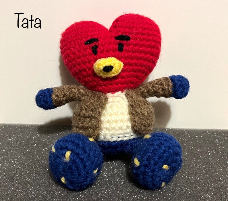BTS, BT21 Crochet, K-pop Dolls, Amigurumi - Etsy