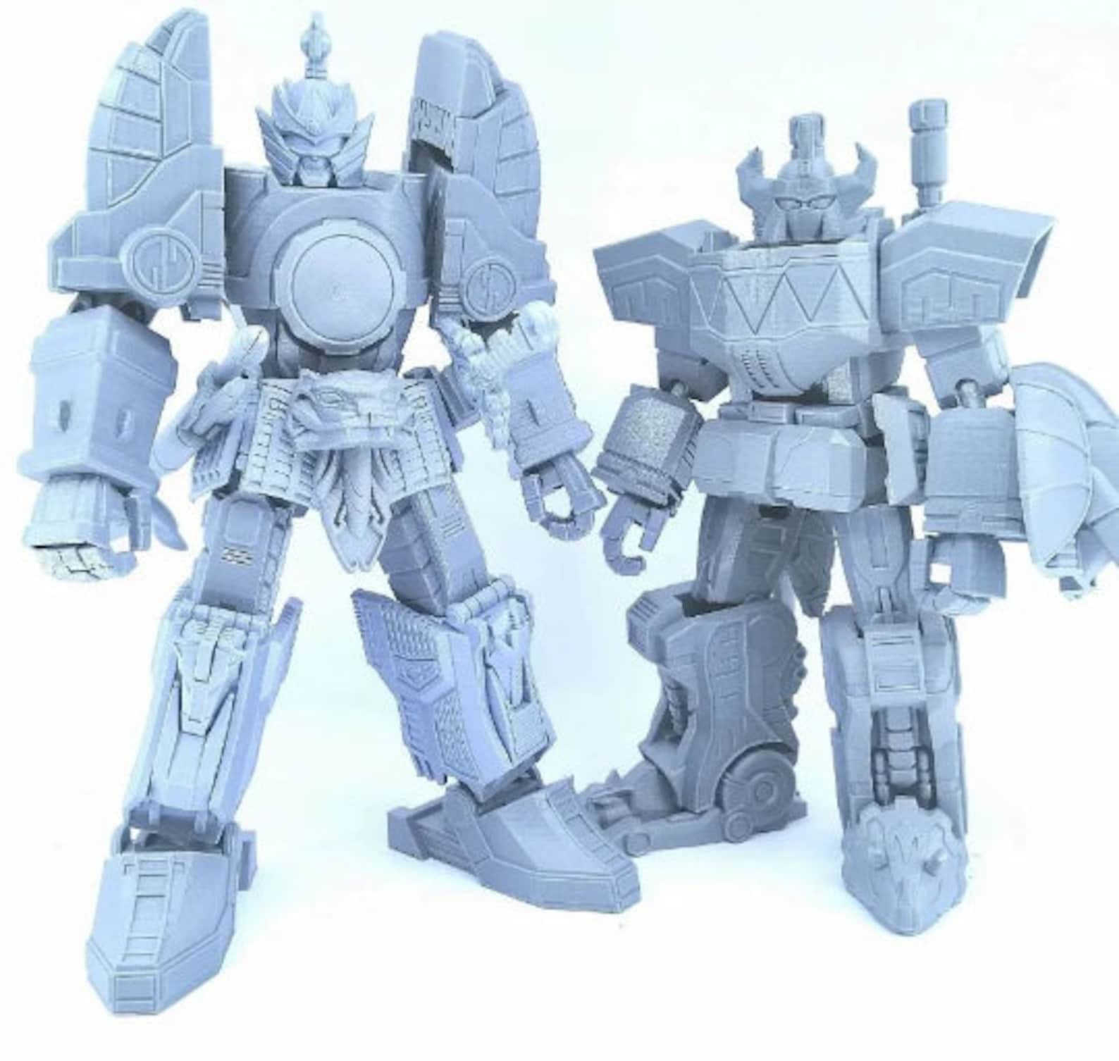 MMPR Megazord - 3D STL File - Etsy