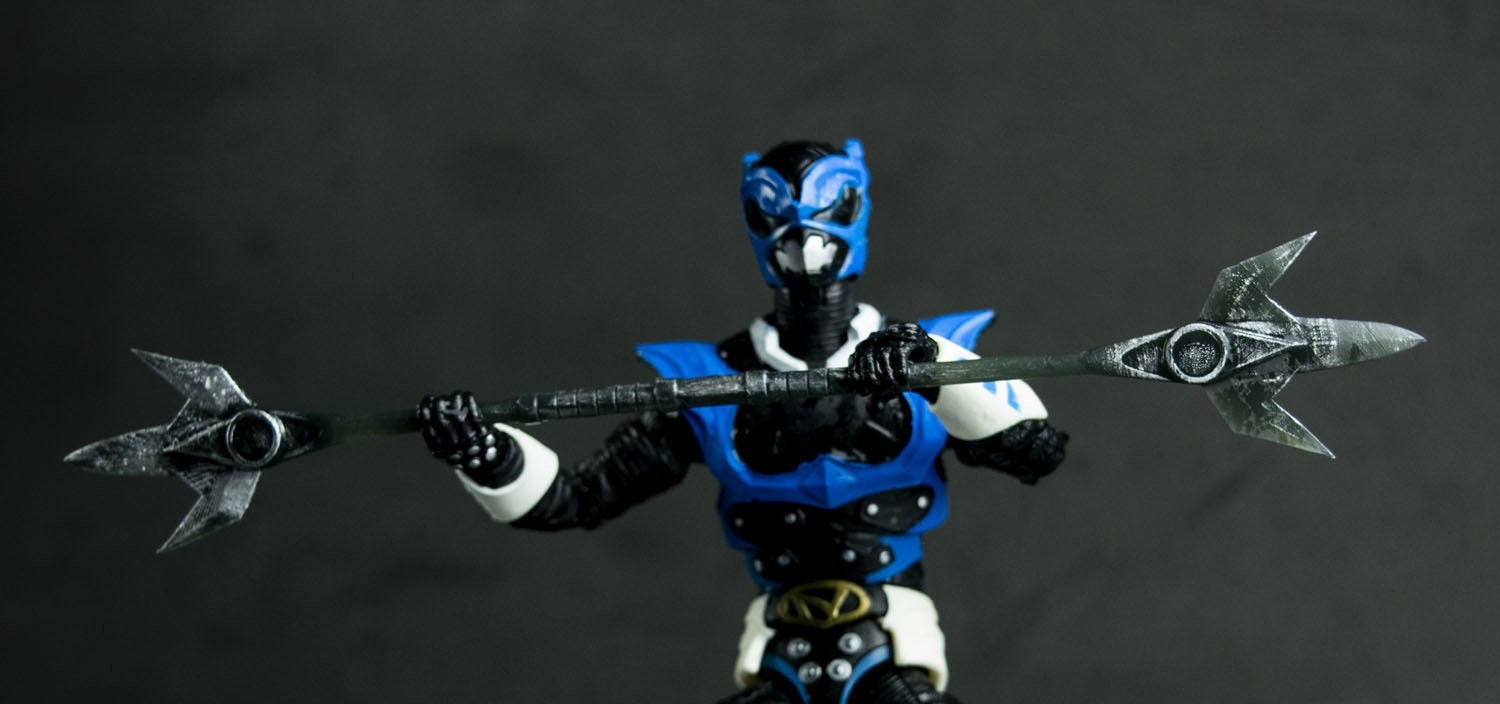 MMPR power Ranger Weapons Collection Lightning Collection 3D STL File ...