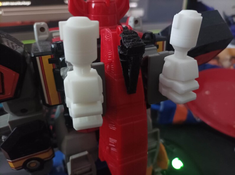 MMPR - Power Rangers - Dino-megazord Cannon - 3D Printed Resin ...