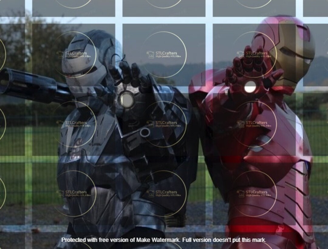 Buy Iron Man Mark 6 Wearable Armor Helmet 3D Print File STL Online in ...