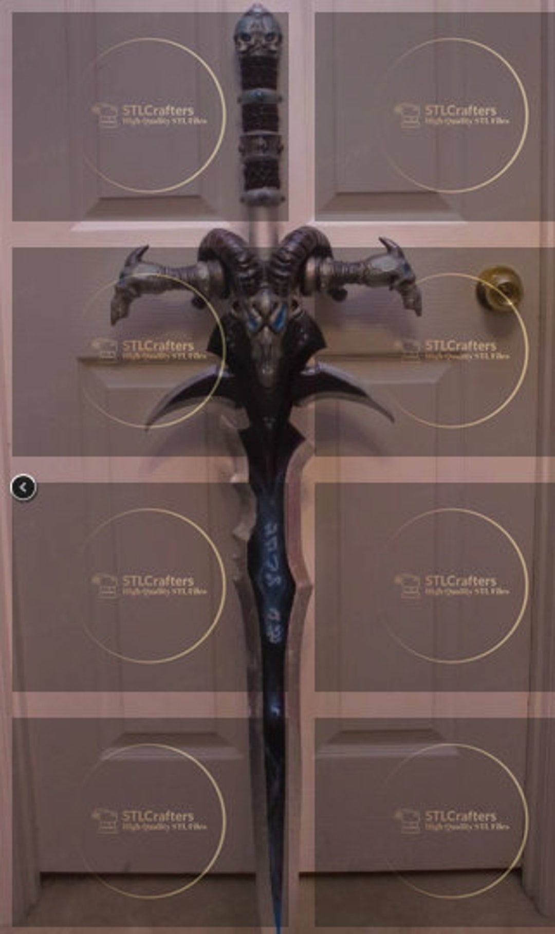 World of Warcraft Frostmourne Runed Blade - Etsy