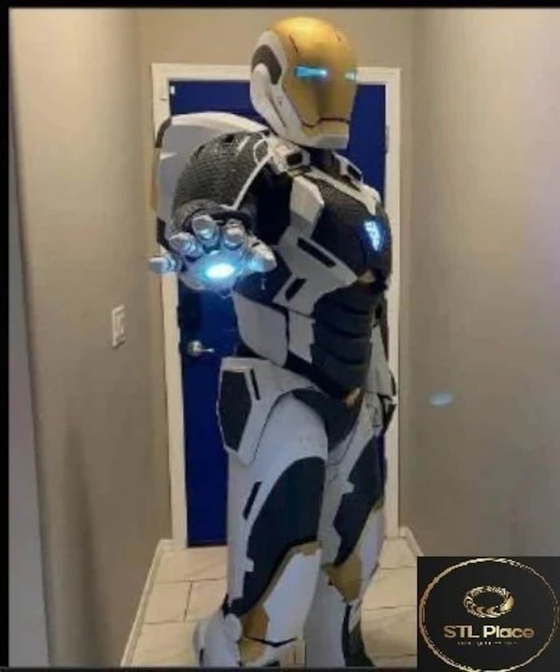 Iron Man Mark 39 Wearable Armor + Helmet - 3D Print File - STL Model ...