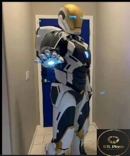 Iron Man Mark 39 Wearable Armor + Helmet - 3D Print File - STL Model ...