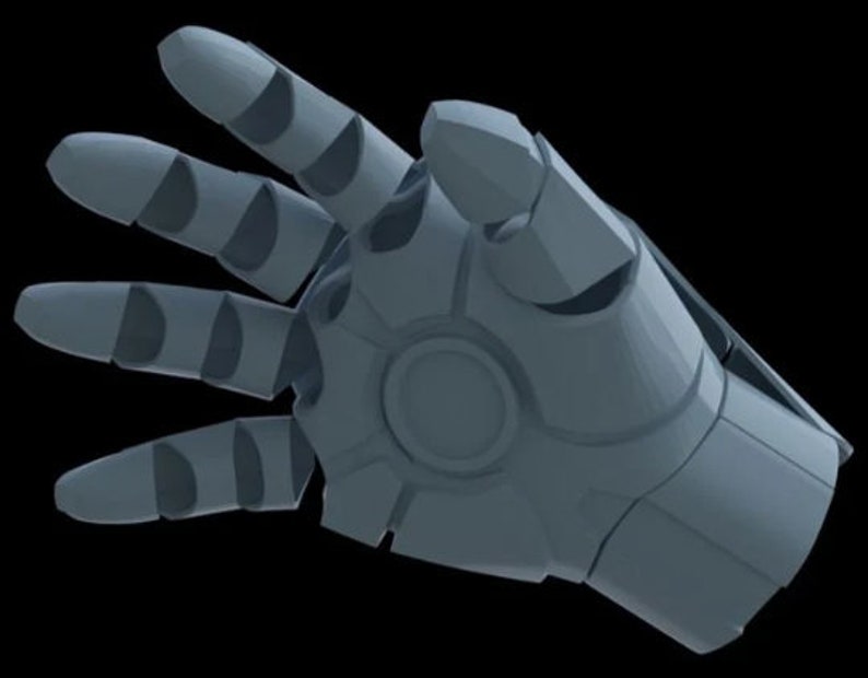 Iron Man Gauntlet - 3D STL File - Etsy
