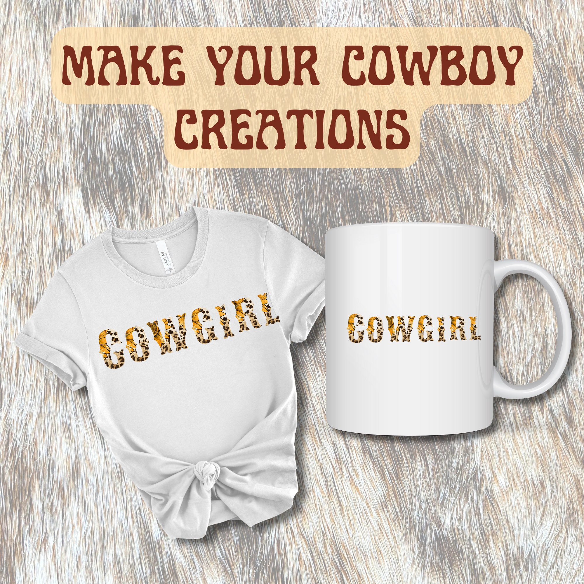 Western Sublimation Designs Canva Alphabet Canva Templates Editable ...