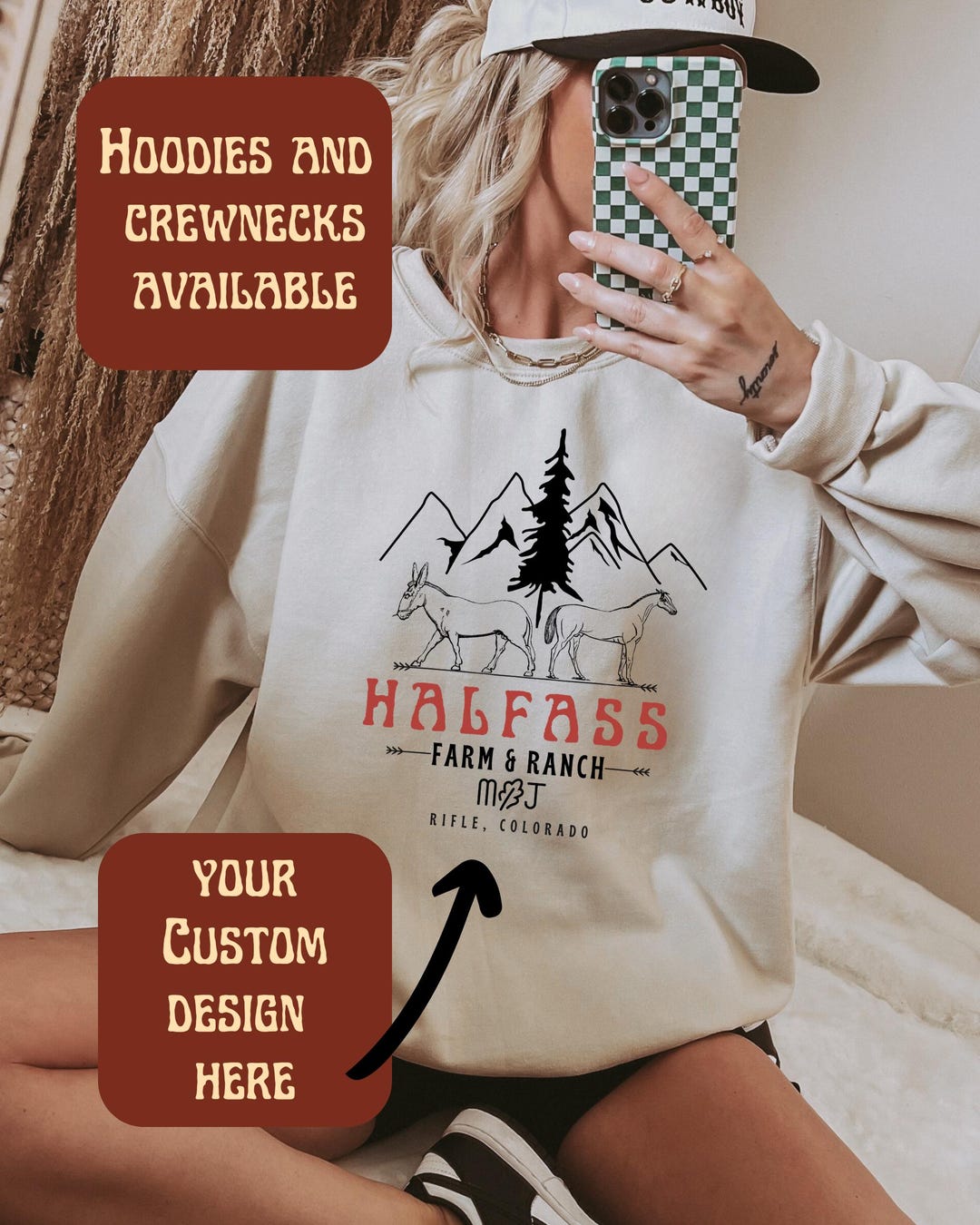 Custom Design Hoodies, Personalized Sweatshirt, Graphic Print Pullover ...