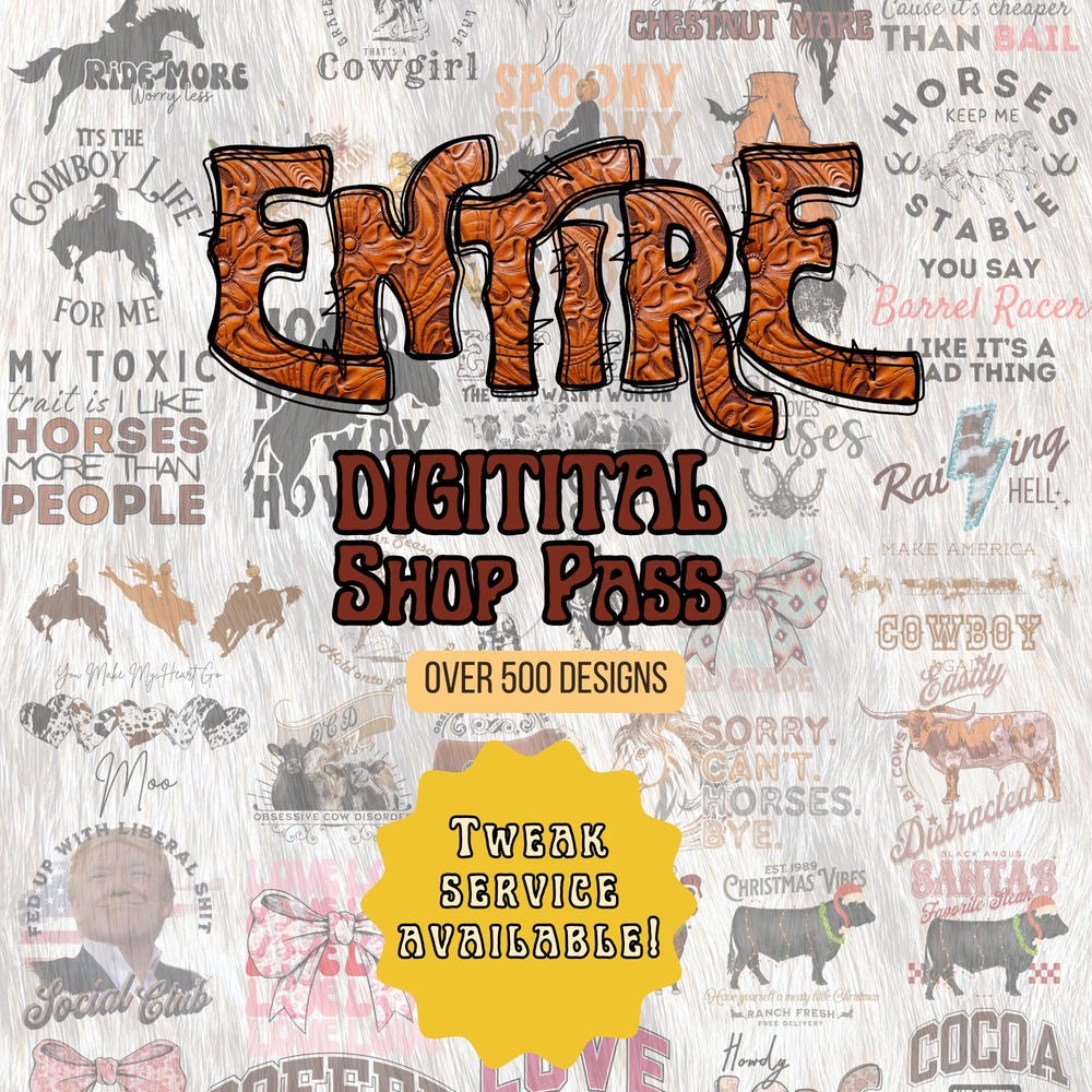 HalfassRanchDesign - Etsy