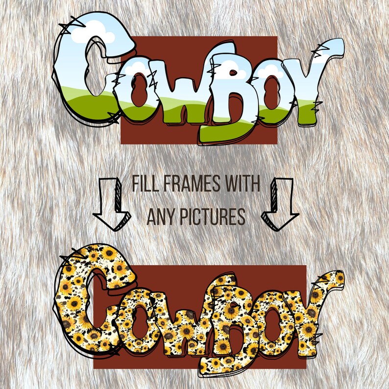 Western Sublimation Designs Canva Alphabet Canva Templates Editable ...