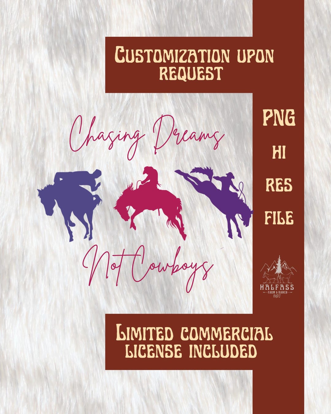 Rodeo Bronc PNG: Kids Western Riding Design (digital Download) - Etsy