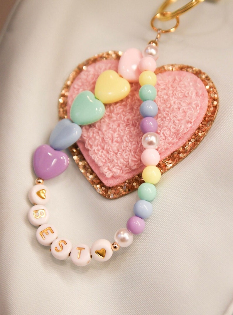 Pastel Best Friend Keychains - Etsy