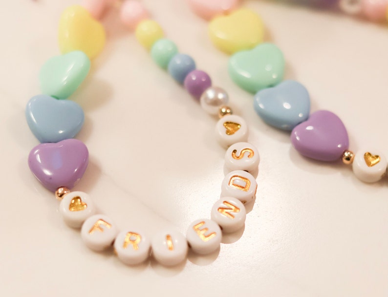 Pastel Best Friend Keychains - Etsy