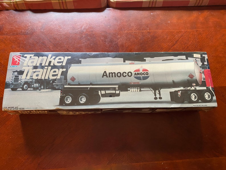 1987 Amoco Tanker Trailer Model Set - Etsy