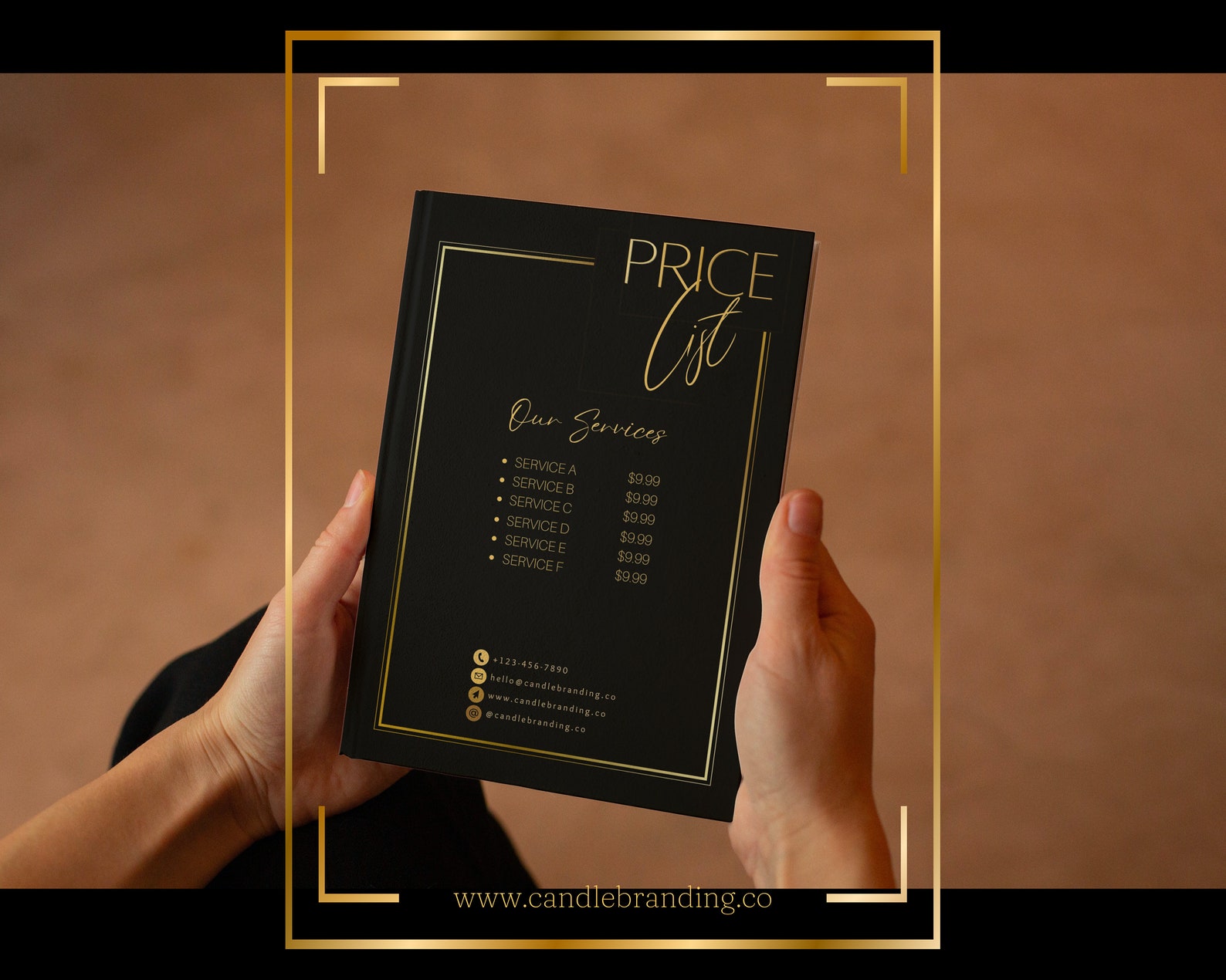 Editable Price List Template Luxury Price List Template Price Guide ...