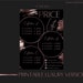 Rose Gold Price List | Price List Template | Price List Flyer | Price ...