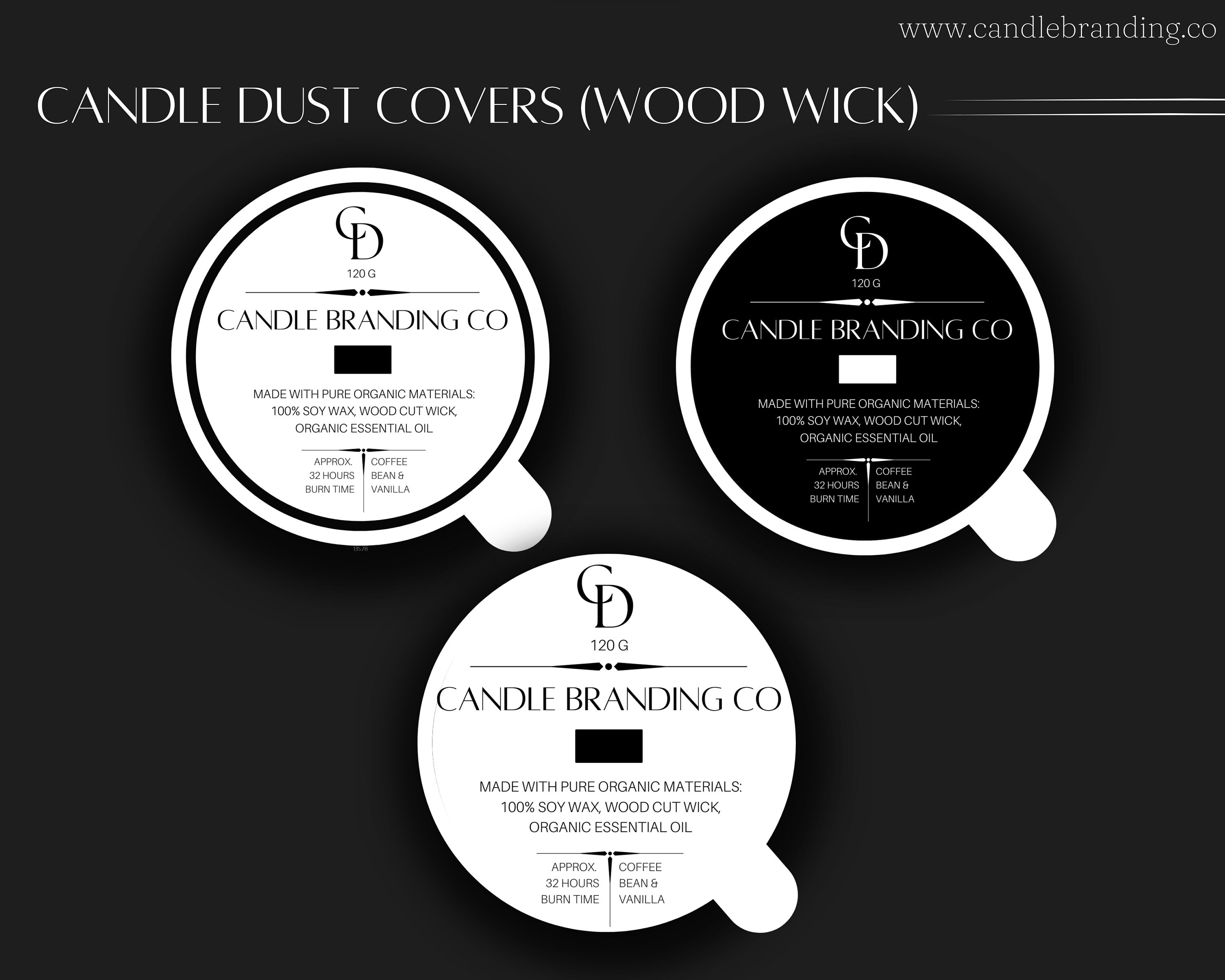 Minimalist Candle Dust Cover, Candle Cover, Candle Topper, Candle ...