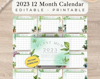 2023 2024 Printable School Calendar - Etsy
