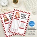 Editable Secret Santa Sheets, Secret Santa Questions Template Printable ...