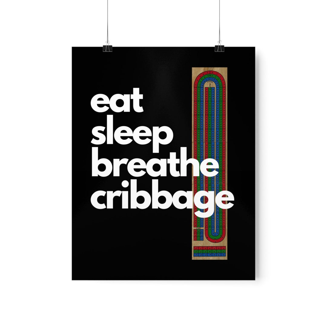 Cribbage Matte Poster - Etsy