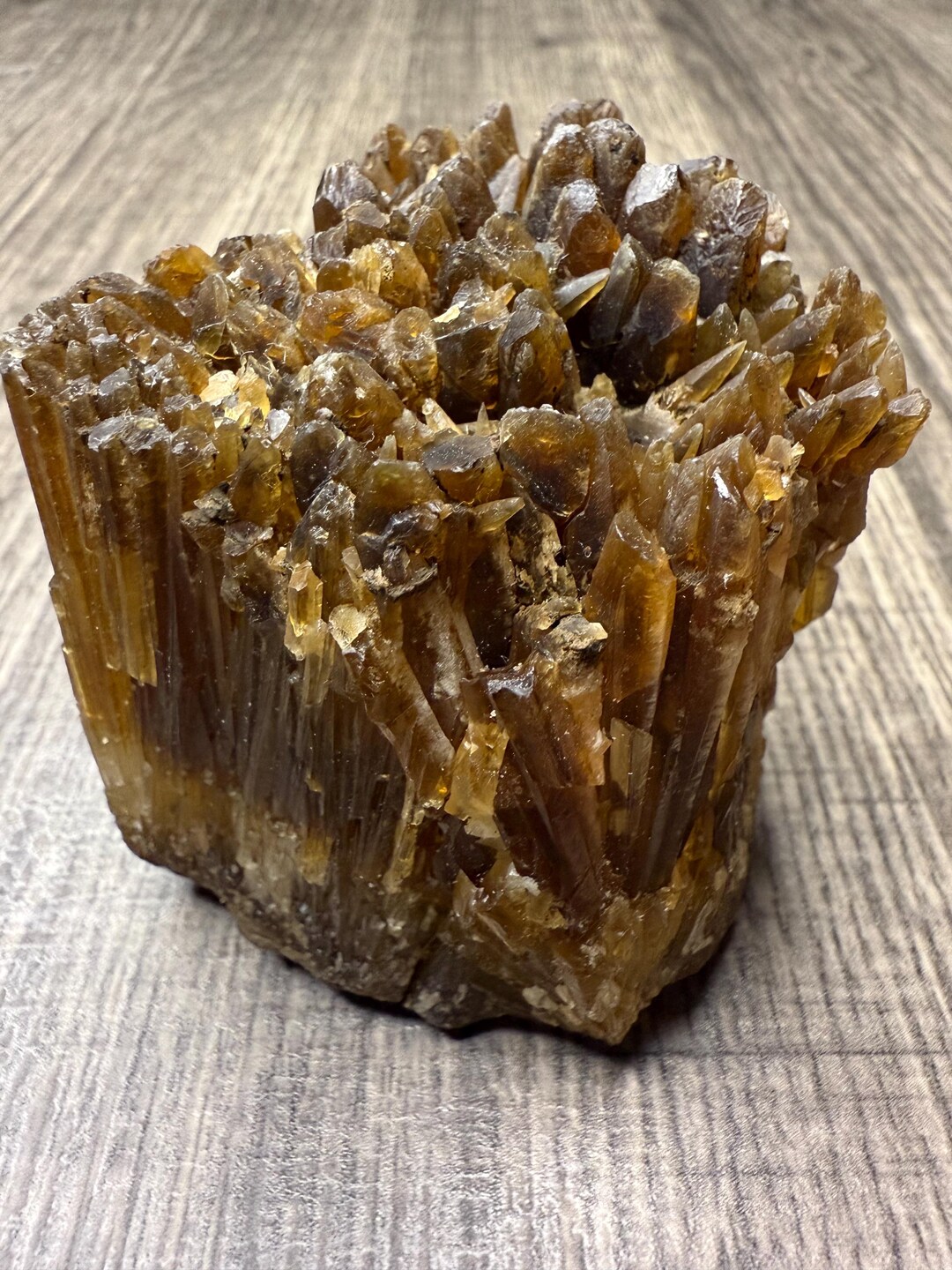 Beautiful Amber Honey Calcite Cluster! - Etsy