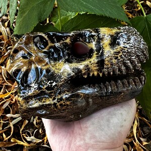 Awesome Jasper T-rex Skull, With the Coolest Patterns! - Etsy