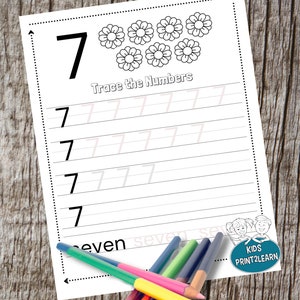 Trace the Numbers ~ Number 1,2,3 Worksheets Preschool Worksheets ...