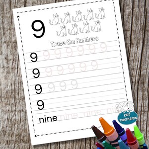 Trace the Numbers ~ Number 1,2,3 Worksheets Preschool Worksheets ...