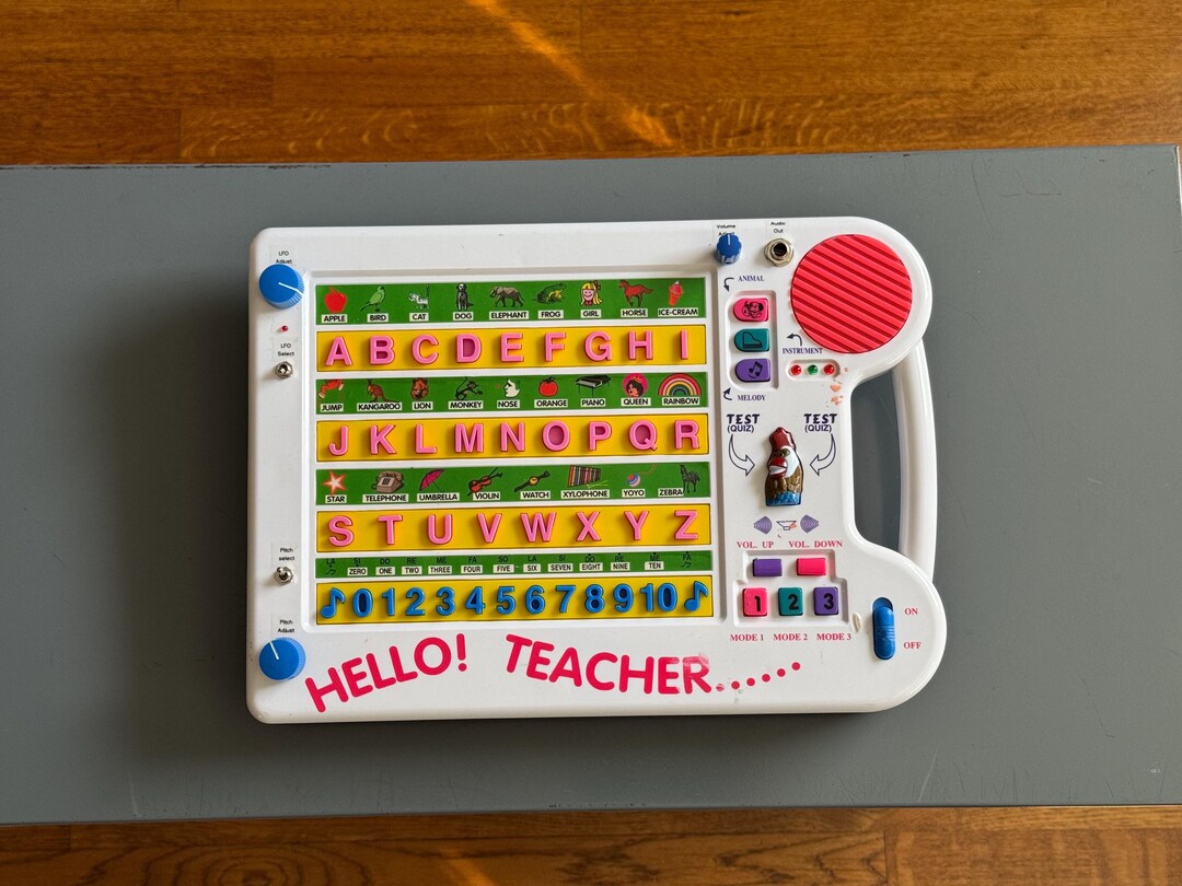 Circuit Bent hello Teacher Talking Alphabet Toy - Etsy