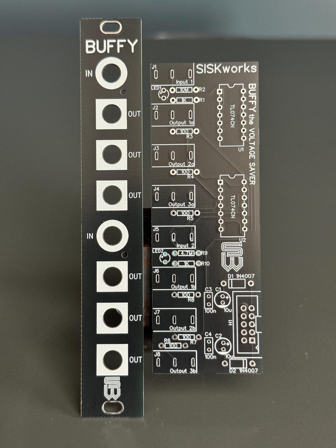 BUFFY - the Voltage Saver (PCB + Front Panel ONLY) - Buffered Multiple ...
