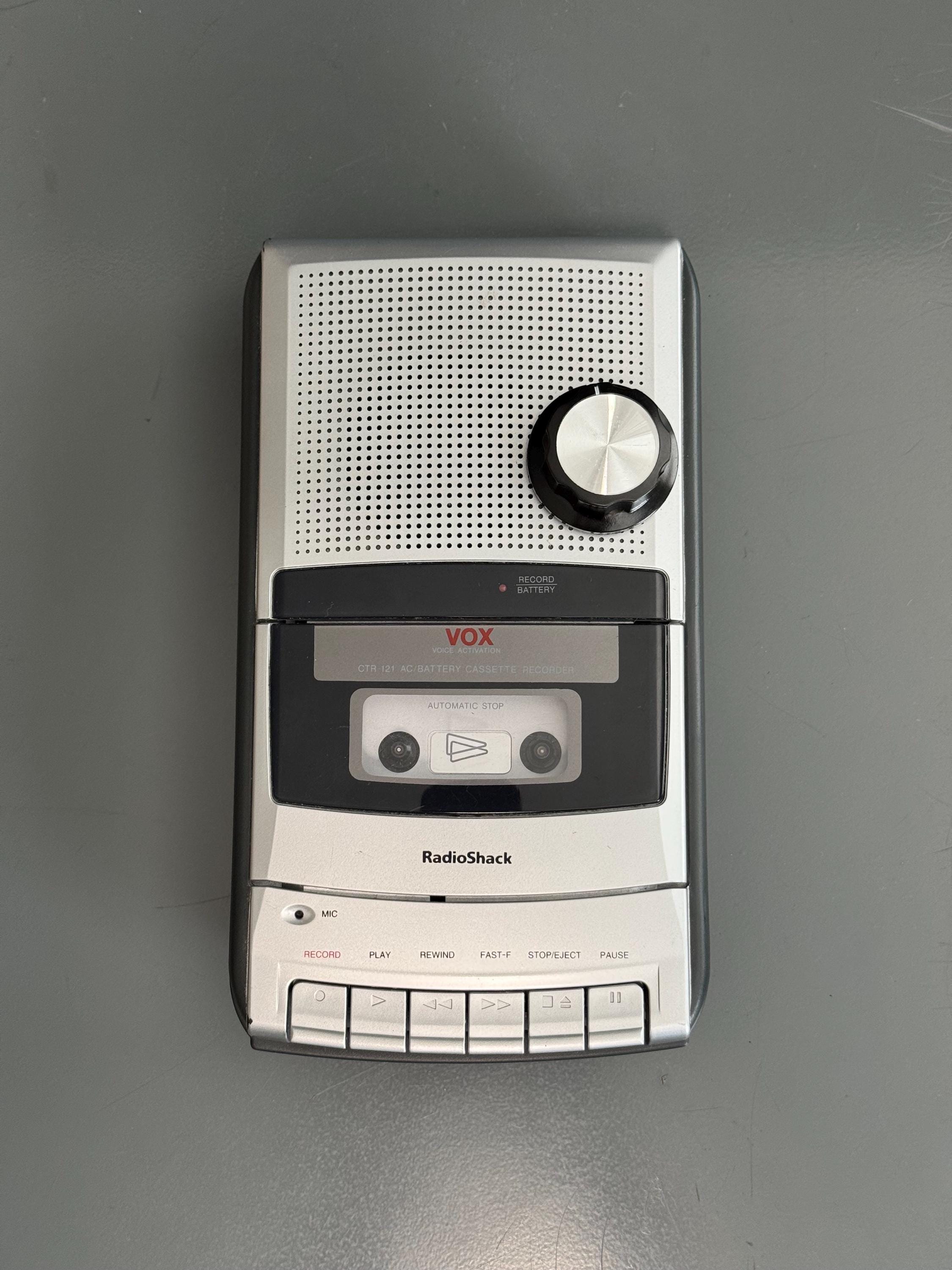 Radio Shack CTR-121 Cassette Recorder W/extreme Variable Speed Mod ...