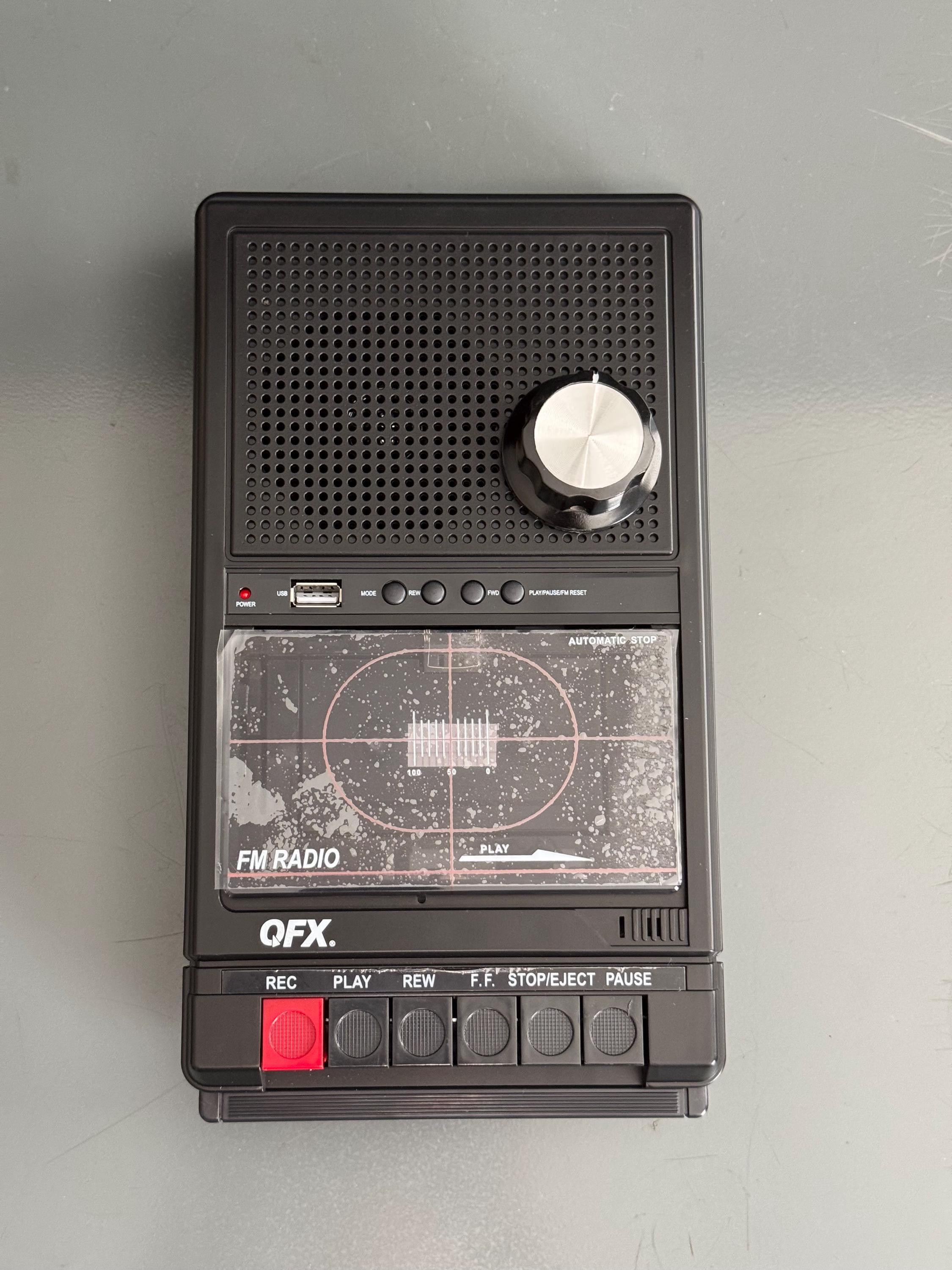 QFX Retro-39bt Cassette Player W/extreme Variable Speed Mod + Blank ...