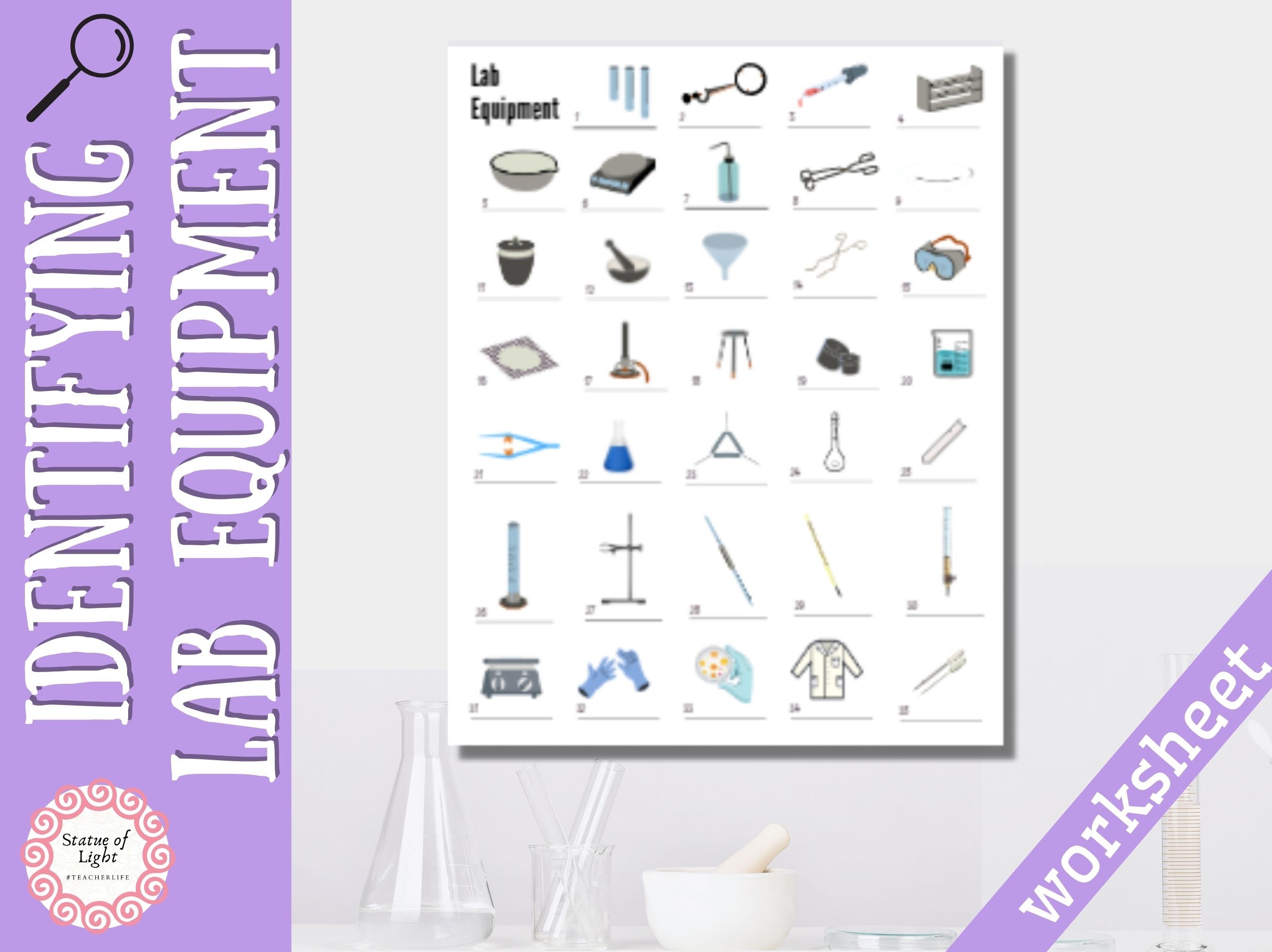 Laboratory Equipment Worksheet