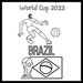 FIFA World Cup Coloring Pages/world Cup 2022 Coloring Book With Country ...