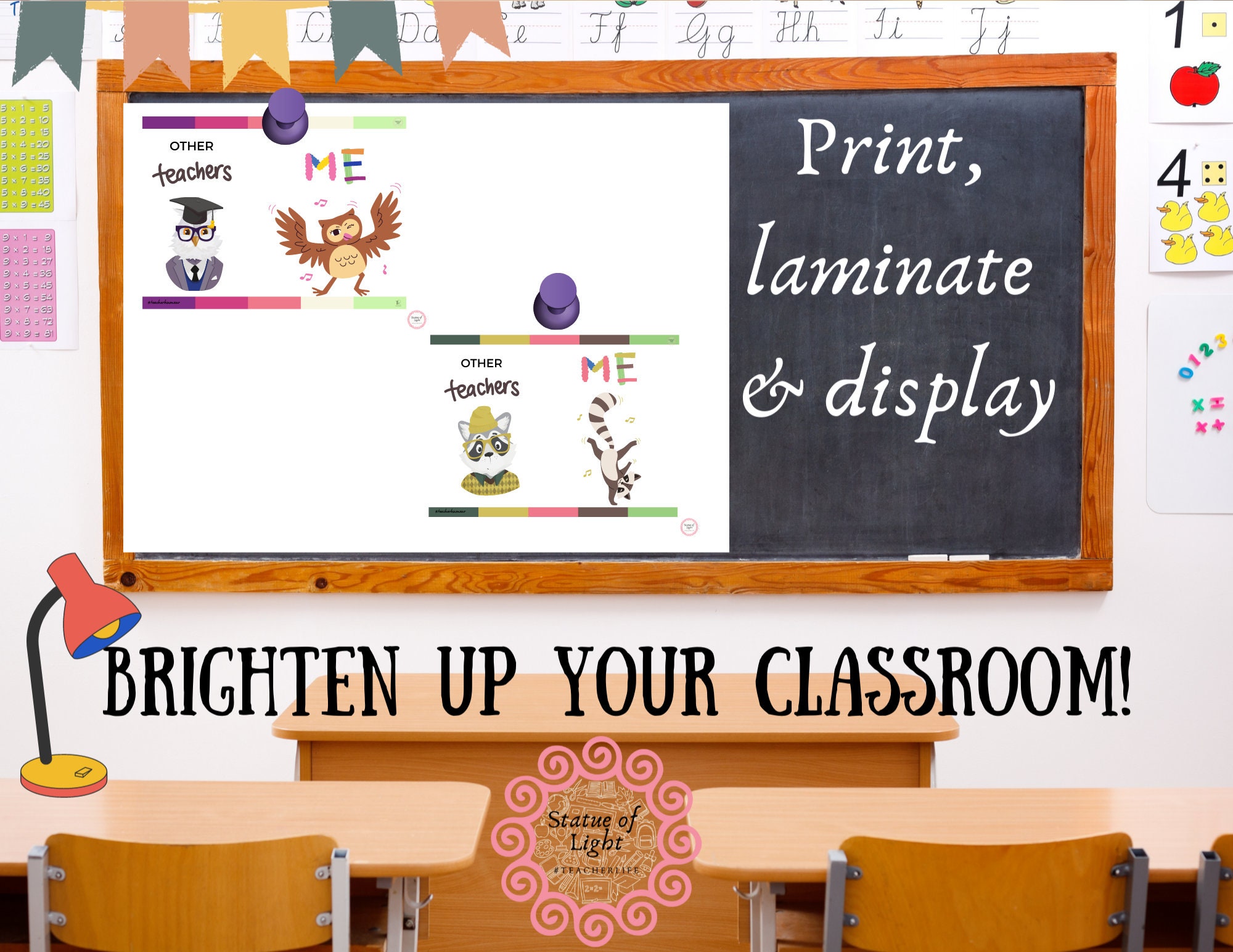 Printable Fun Animals Themed Classroom Animals Themed Décor - Etsy